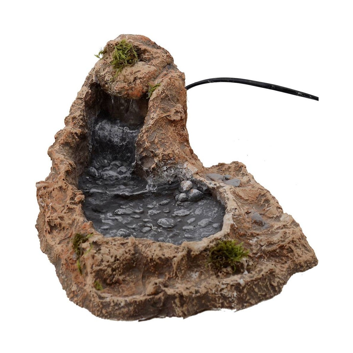 Ruscello con lago funzionante cm 21x31x13 h.