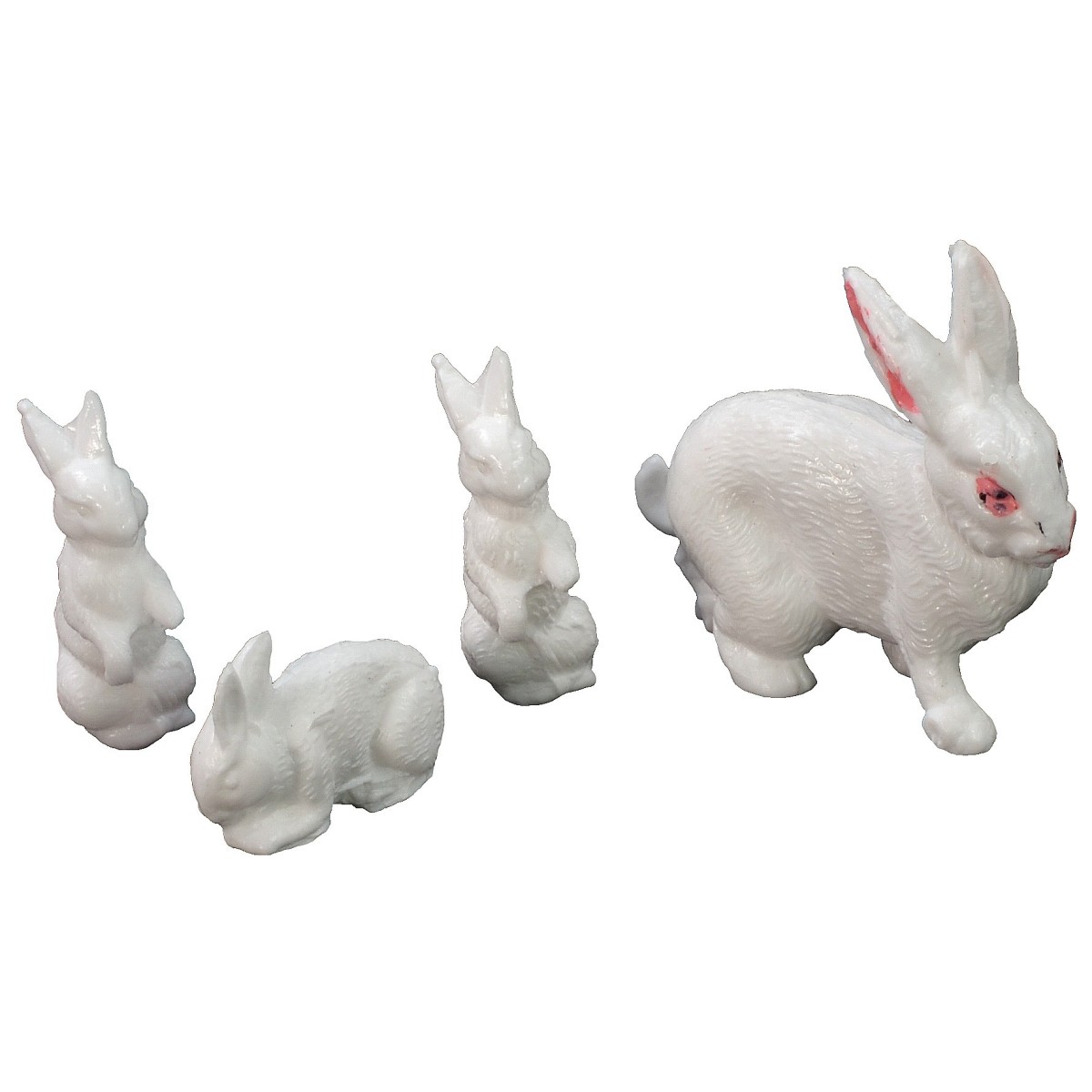 Oliver rabbit family for statues 10 cm Mondo