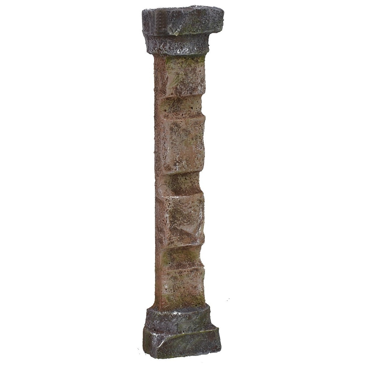 Pilaster with horizontal grooves 3x1.5x15 cm