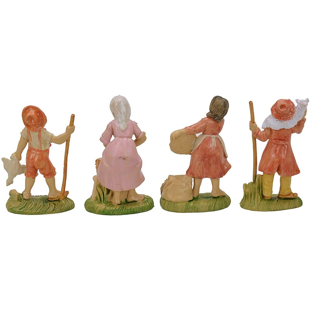 Set 8 figure per presepe 8 cm | Mondo Presepi