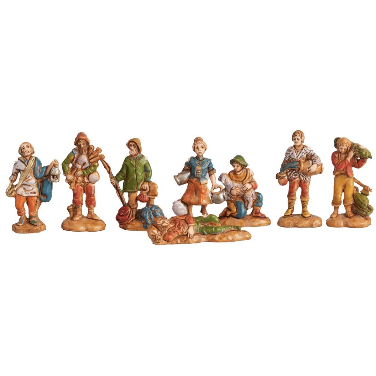 Statuine Presepe in PVC da 1,5-4 cm - Mondo Presepi